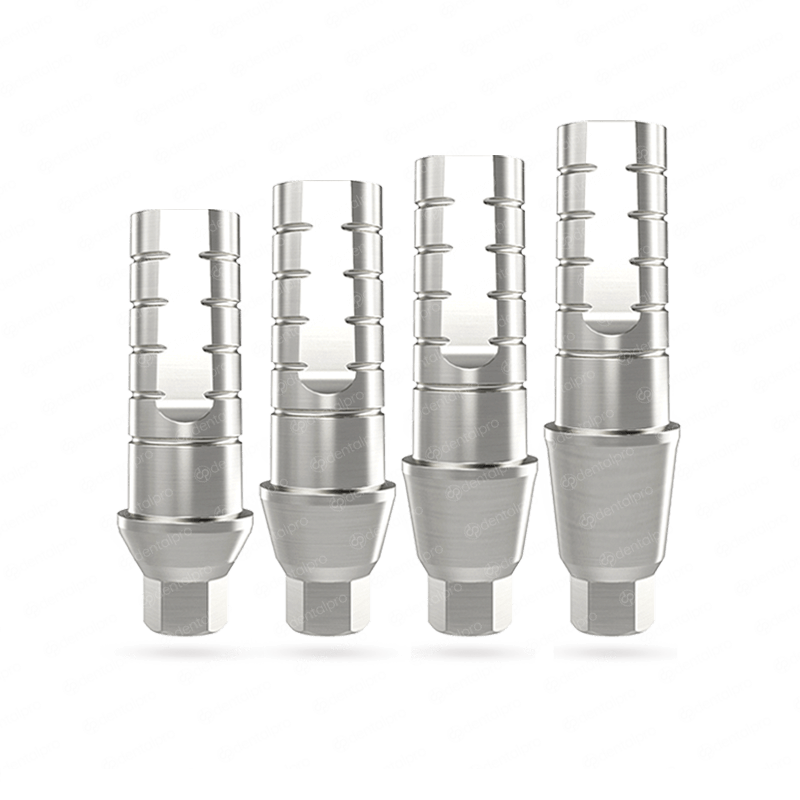 Straight Titanium Shoulder Abutment for Narrow Dental Implant - Intern ...